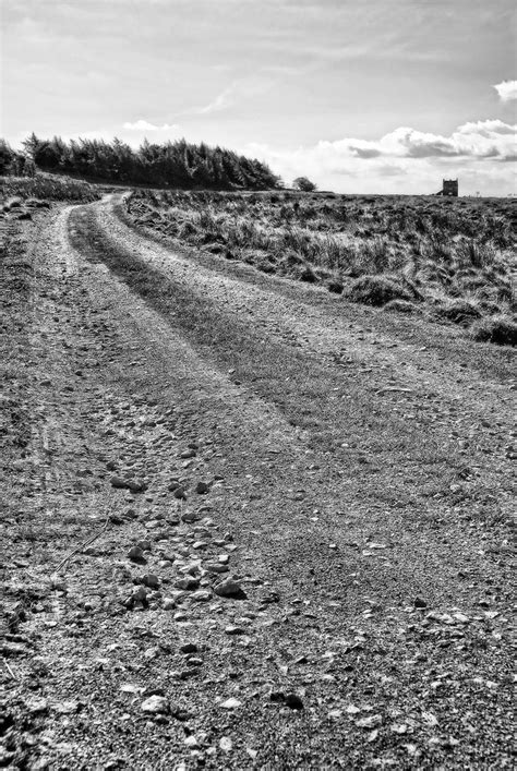 Longshaw House Landscapes Longshaw Estate Peak District 2007 Digital Download Black And White