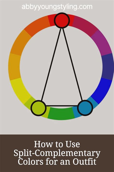 Split Complementary Color Scheme Fashion Split Complementary Colors Split Complementary