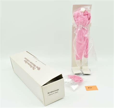 Pink White Dotted Dress Princess Diana Wardrobe Collection NRFB
