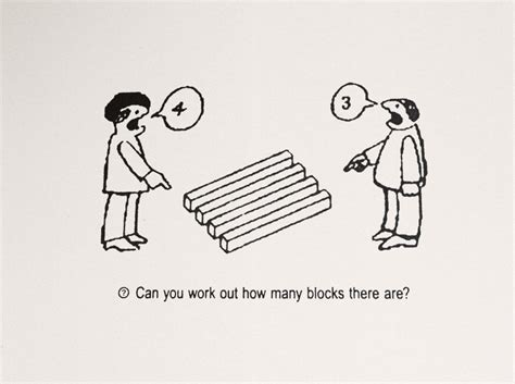 Optical Illusion How Many Blocks Do You See