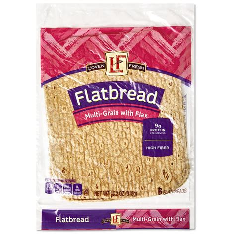 Loven Fresh Flatbread Multigrain With Flax 6ct