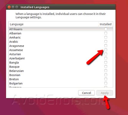 How To Change The System Language Ubuntu AvoidErrors