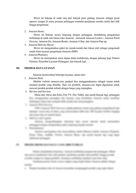 Solution Contoh Penggunaan Basis Data Pada Perusahaan Amazon Inc