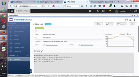 Install Upgrade For Local Blynk Server Docker Local Blynk Server