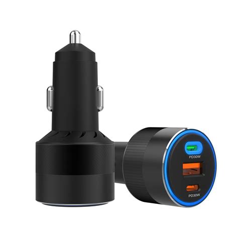 Cargador De Coche Usb Tipo C 84w100w Adaptador De Coche Proveedores