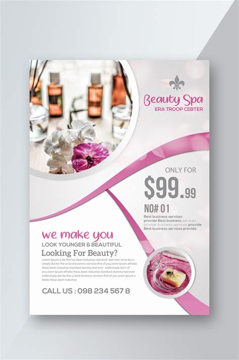 Salon Flyers Template Free Sampletemplatemyid