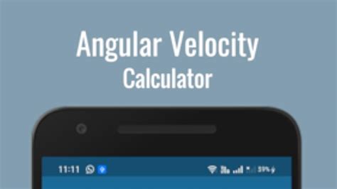 Angular Velocity Calculator Amazon Ca Appstore For Android