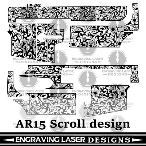 This Engraving Laser Designs Ar15 Scroll Design Inspire Uplift