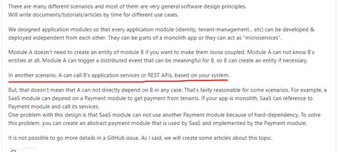 How Modules To Communicate With Each Other In A Monolith App Issue