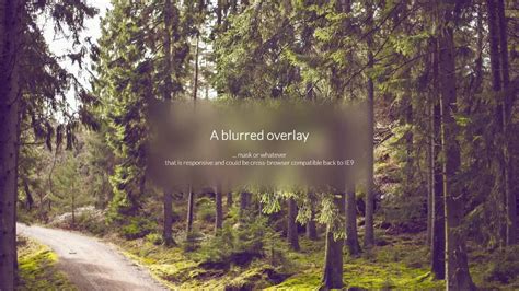 21 Css Blur Effects Freefrontend 21 Css Blur Effects Freefrontend