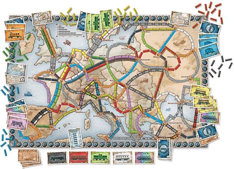 Ticket To Ride Europe Board Game Ps Enterprise Gameshop