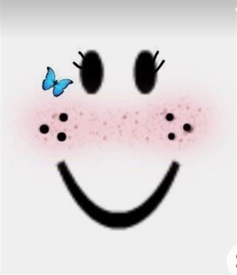 Roblox Face Namecute Butterfly Face Em 2022 Roups Femininas Coisas