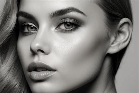 Premium Photo High Fashion Lookglamor Closeup Portrait Of Beautiful