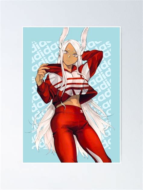 Boku No Hero Academia Mirko Sport Poster For Sale By Terpres Redbubble