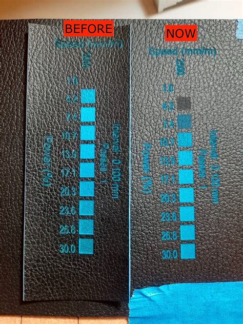 Same Setting Different Result Lightburn Software Questions