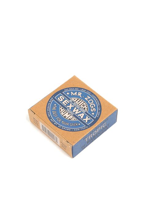 Sex Wax Blue Tropical Water Quick Humps Surfboard Wax Sanbah Australia