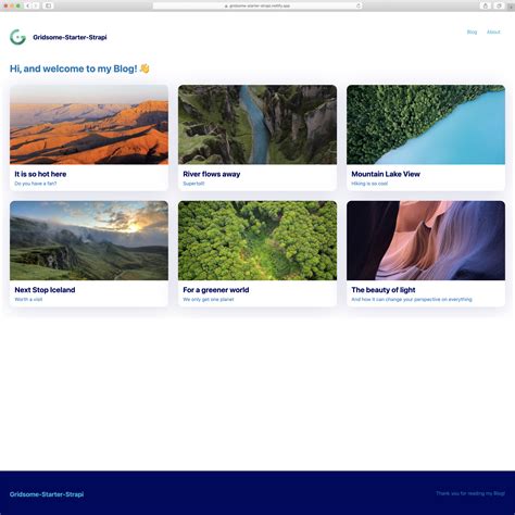 GitHub Lukaskoeller Gridsome Starter Strapi Strapi Starter For Gridsome