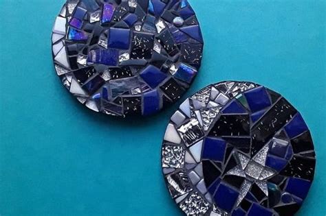 How To Make Your Own DIY Mosaic Coasters Mosaic Diy Mosaic Art