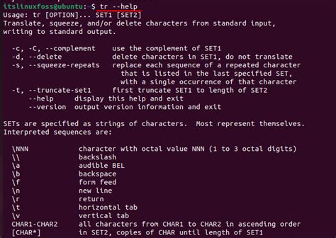 Tr Command In Linux With Examples Its Linux Foss