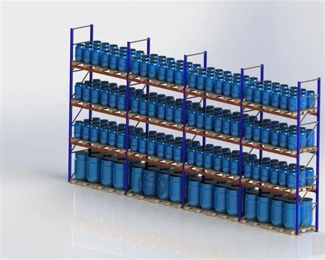 Drum Storage Pallet Racking System At Rs 15000 Piece Kim Surat Id 2852623299330
