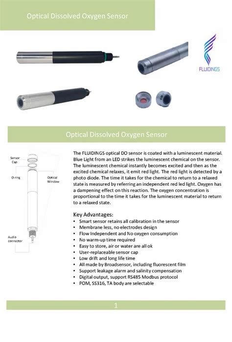 Optical Dissolved Oxygen Sensor At Rs Ulwe Raigad ID