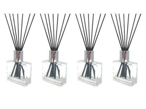 4 Rectangle Diffusers Choose Your Scents And Reed Colours Solaz Scents