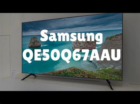 Телевизор Samsung QE50Q67AAU - YouTube
