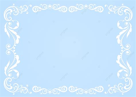 Background Undangan Pernikahan Biru Amat