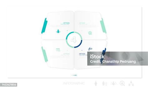 비즈니스 데이터 시각화 추상 배경 템플릿용으로 설계된 타임라인 인포그래픽 아이콘 스톡 일러스트레이션 인포그래픽 아이콘 세트 타임라인 시각 보조 개념에 대한 스톡 벡터 아트