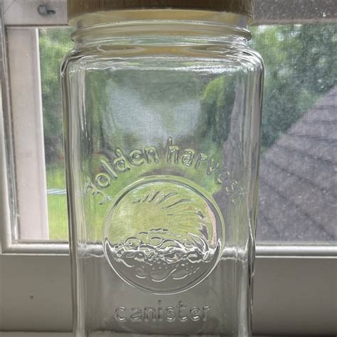 Glass Canisters Etsy