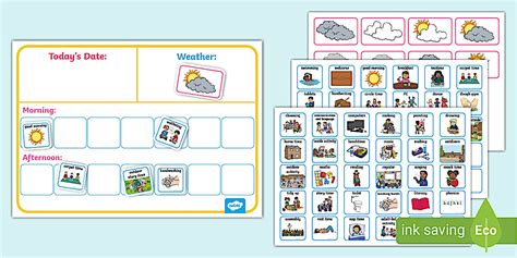 Eyfs Daily Visual Timetable Display Poster Twinkl Twinkl