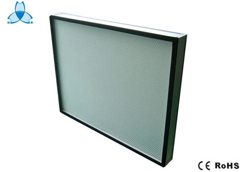 Panel Type Custom Air Filters Mini Pleated Hepa High Efficiency