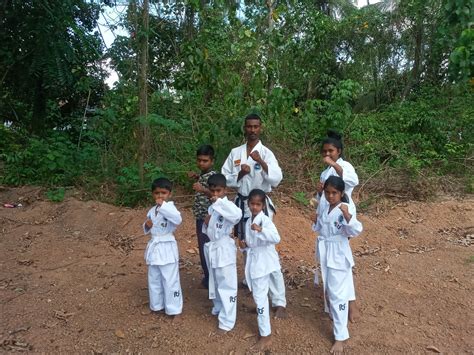 අද උදෑසන පන්නල ටයිකොන්ඩෝ පන්තිය Uditha Cyril Antony