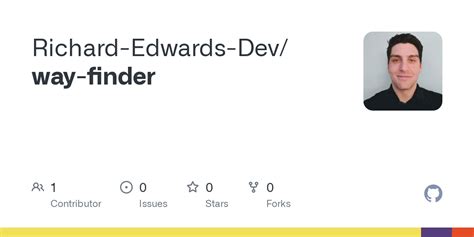 GitHub Richard Edwards Dev Way Finder