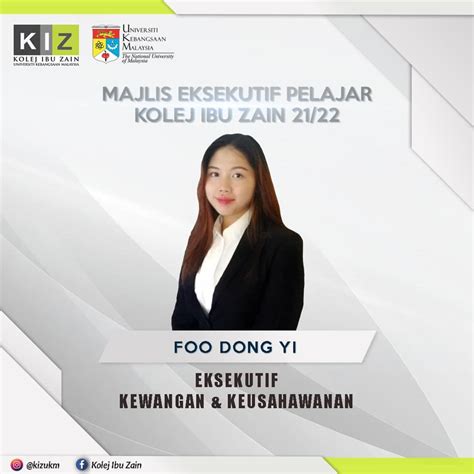 Majlis Eksekutif Pelajar Mep Kolej Ibu Zain Kiz Ukm