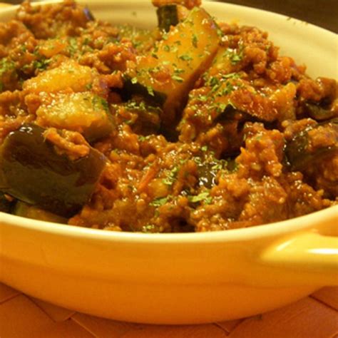 茄子とズッキーニのひき肉トマト煮込み By Kikiさん レシピブログ 料理ブログのレシピ満載！ Recipe Ethnic