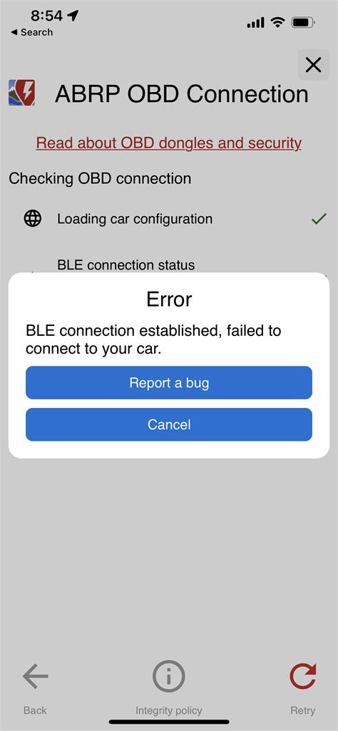 Obdlink Cx Not Pairing Report A Bug A Better Routeplanner