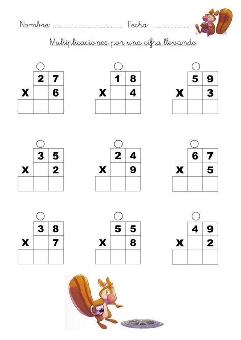 201810 Multiplicaciones Por Una Cifra Llevando