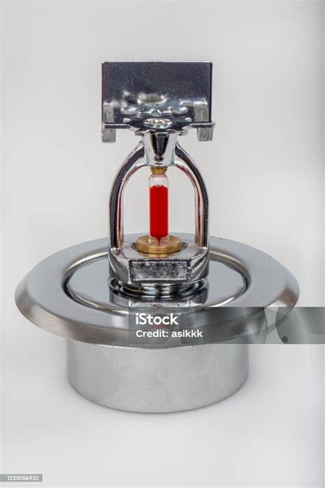 소방 장비 흰색 천장 배경에 스프링클러 자동 헤드 화재 스프링클러 소화기 스프링클러에 초점을 선택 소방관 안전 개념입니다 0명에 대한 스톡 사진 및 기타 이미지 Istock