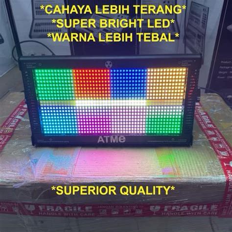 Jual Strobo Led Rgb 1000 Strobe Led Stromy 960 8 Segmen Garis Putih Tengah Jakarta Barat