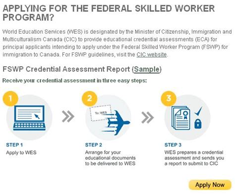 WES Education Credentail Assessment Application Process Gateway To
