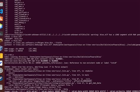 Build Sim Sim Dts Error Phandle References Soc