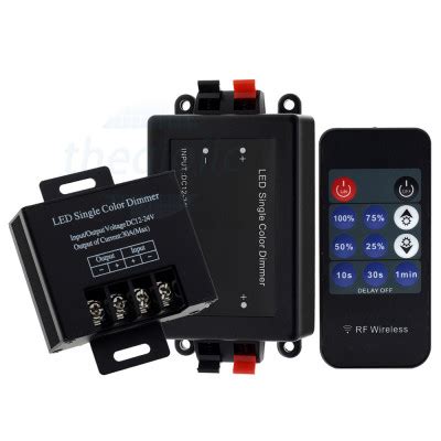 Bộ Điều Khiển Độ Sáng LED RF 12V Nguồn 12V Sóng RF