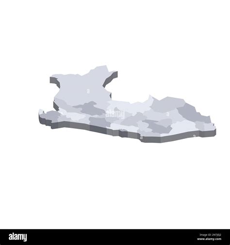 Peru Political Map Of Administrative Divisions Departments 3d