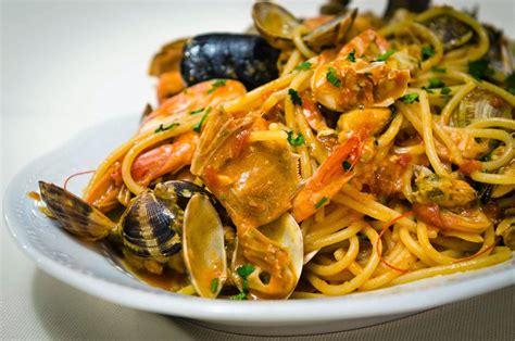 Litalia In Tavola Spaghetti Allo Scoglio