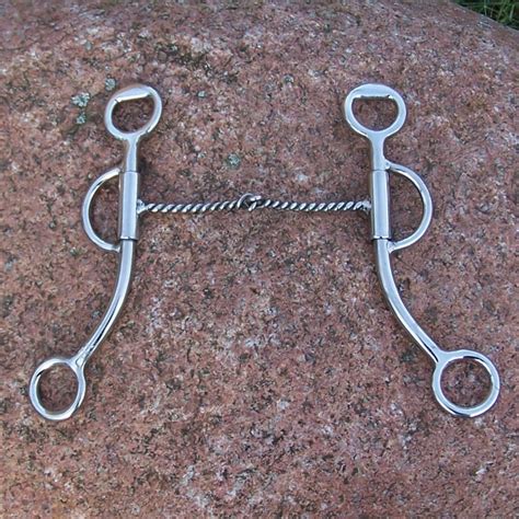 Snaffle Bit Twisted Wire Fd Saddlery