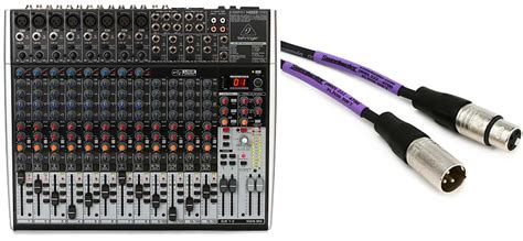 Behringer Xenyx X2222usb Mixer With Usb And Effects Bundle Reverb