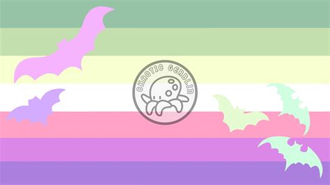 Genderfae Pride Flag Halloween Digital Computer Wallpaper Etsy