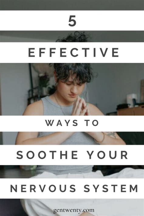 5 Ways To Soothe Your Nervous System In The Morning Gentwenty