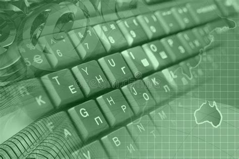 Computer Background Stock Photo Image Of Keyboard Chain 292910206